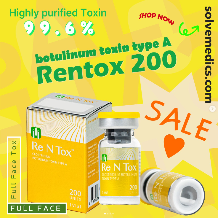 ReNTox 200Unit - botulinum toxin type A (200), Botox - SolveMedic