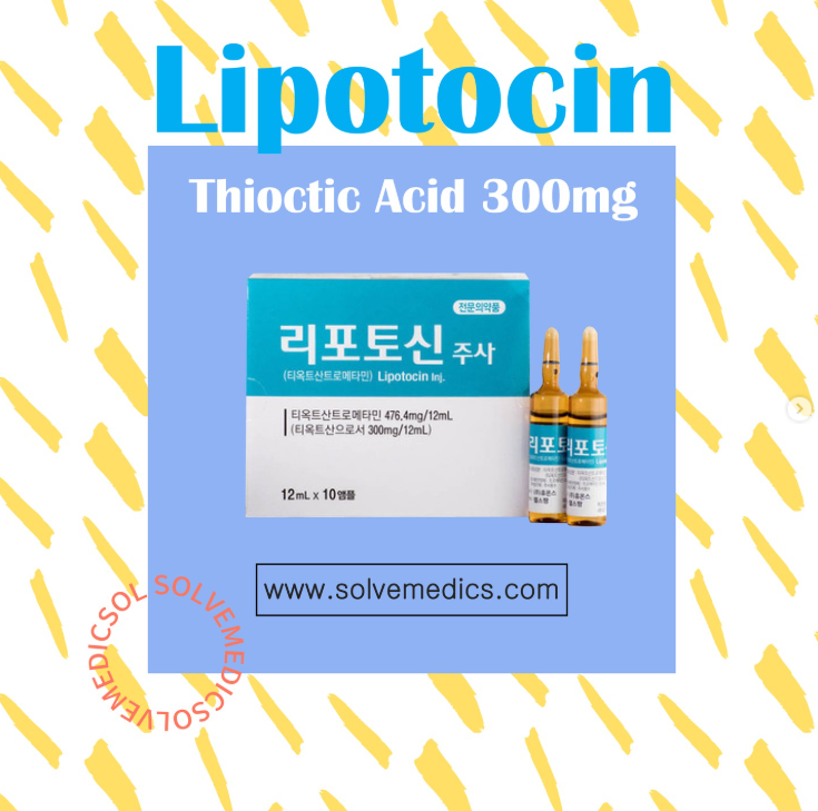 Lipotocin Inj. (thioctic acid 300mg) - SolveMedic